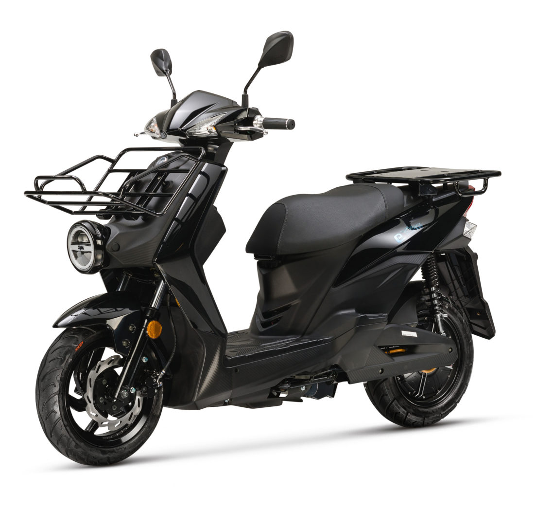 sym-xpro-scooter-50-electrique-noir - Sud Trike